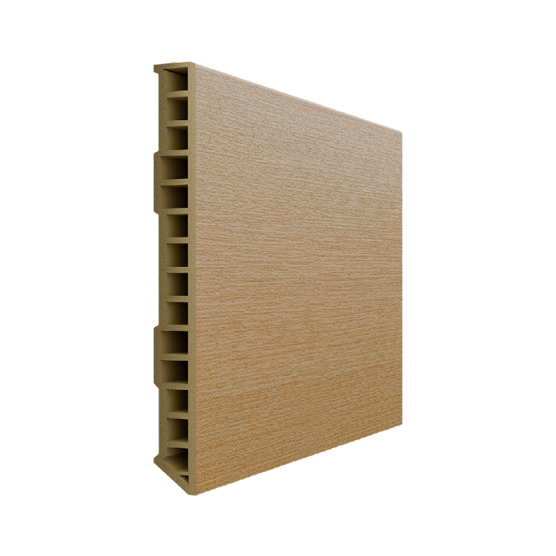 Rodapé em PVC Wood Liso 15,0 cm Freijó